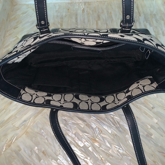 Coach | Bags | Coach Signature Logo Tote | Poshmark